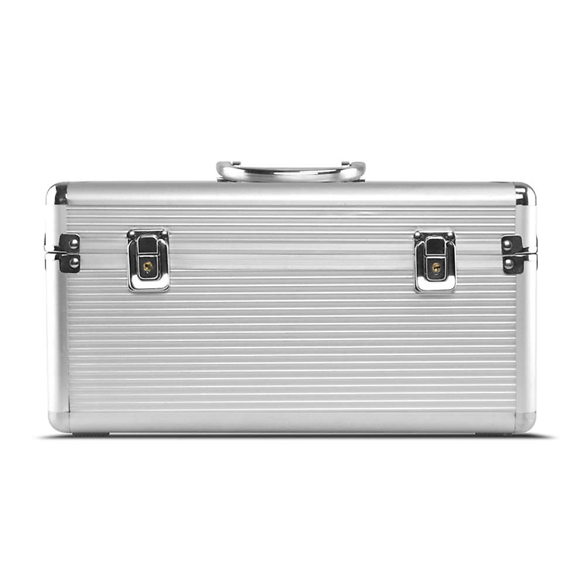 2.5" / 3.5" IDE SATA HDD Aluminum & EVA Protection Suitcase，Suitcase for 8 x 3.5 & 6 x 2.5 inch Hard Drive