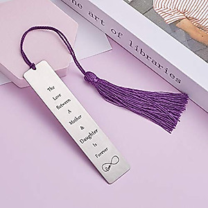 Mom Bookmark Mothers Day Gifts From Daughter The Love Between a Mother & Daughter is Forever Mother Birthday Gift Christmas Present