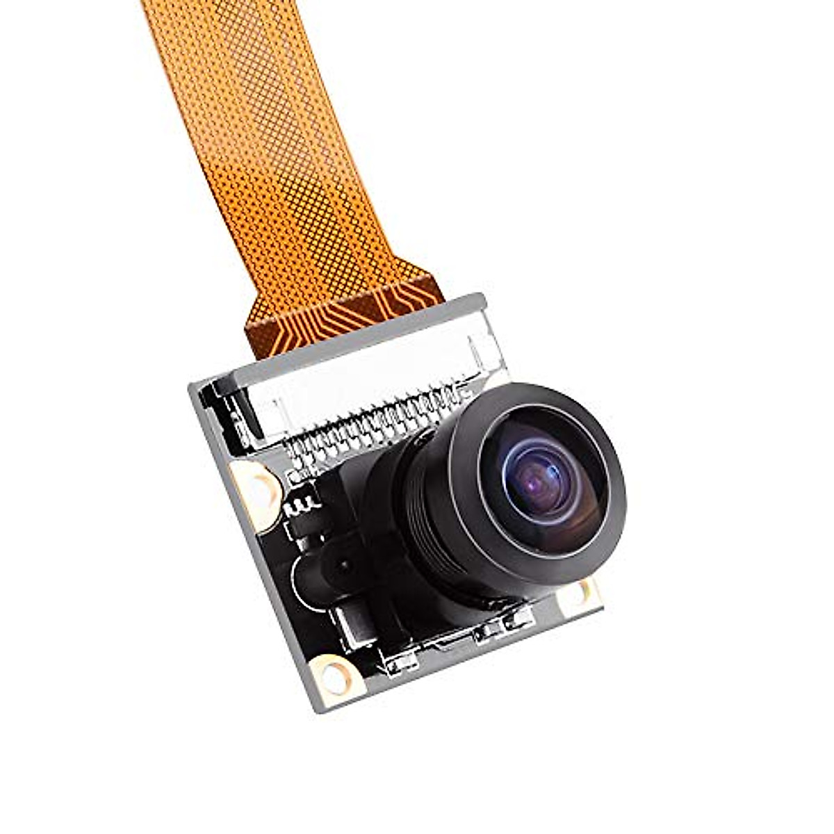 for Raspberry Pi Zero Camera Module 160 FOV 5MP Fisheye Lens Camera Wide Angle 160 Degree OV5647 1080P Sensor HD Video Webcam with Zero Cable for Raspberry Pi Model 4/3 B/B+ A+ RPi 2/1/zero/zero W