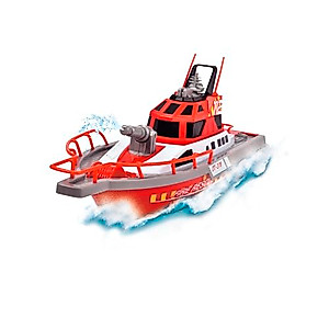 DICKIE TOYS - 15" RC Rescue Boat with Working Water Pump