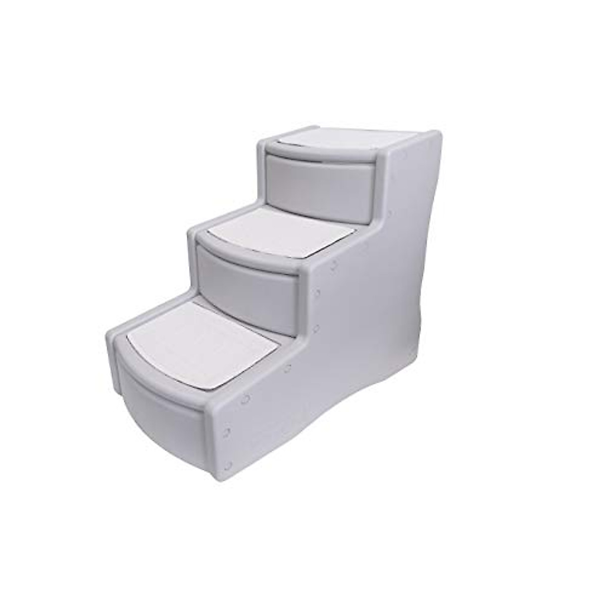 Pet Gear Easy Step III Pet Stairs, 3 Step for Cats/Dogs, Removable Washable Carpet Treads, for Pets Up to 150lbs, No Tools Required, Available in 6 Colors