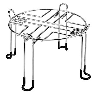 Stainless Steel Stand for Berkey Big, Royal and Travel System, 9'' Diameter 6'' Tall Countertop Stand, Fit Most Medium Gravity Water Filter System
