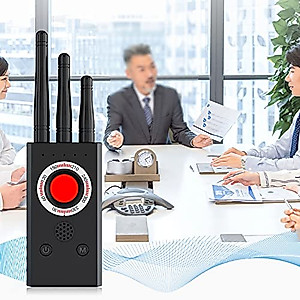 Anti Spy Detector,Hidden Camera Detectors, Bug Detector, Wireless Signal Infrared Scanner Camera Finder Tool, Bug Sweeper, Privacy Protector, for Home Office Hotel Bathroom, Gifts for Women Men