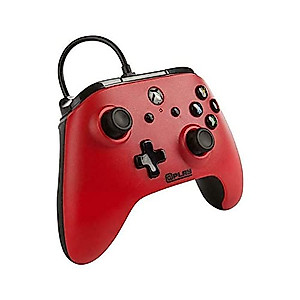 Xbox One Wired Controller - Red for Xbox One and Windows 10