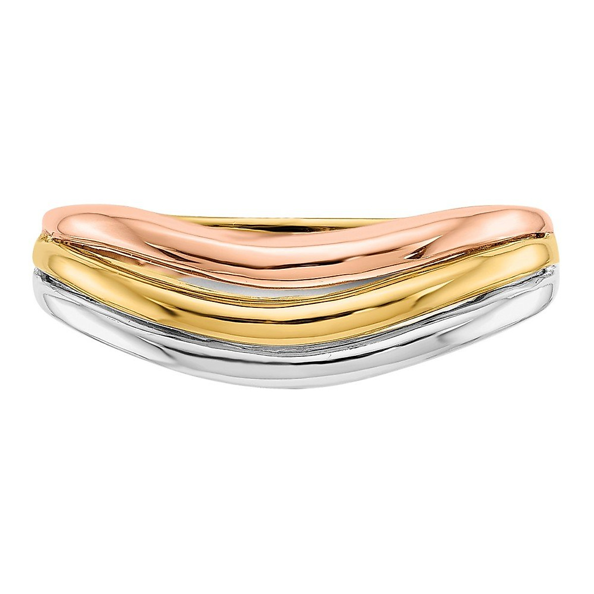 Jewels By Lux 14K Tri Color Gold Fancy Ring
