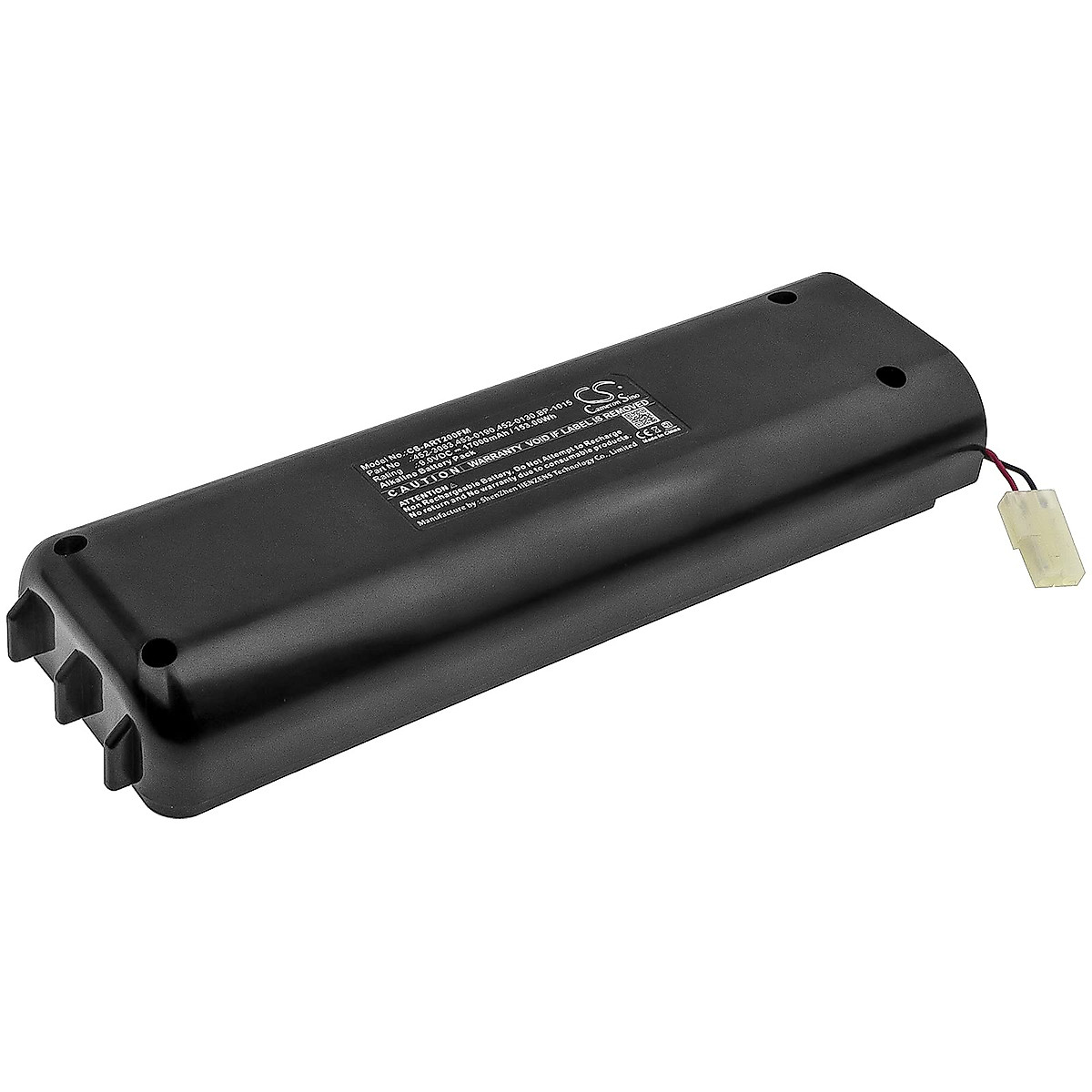 BUSFUIVA Replacement Battery 452-0130, 452-3063, 453-0190, BP-1015 for ELT 110-4, ELT-200 9.0V/17000mAh