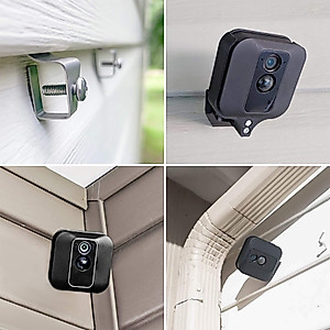 Vinyl Siding Clips for Blink Camera, Damage-Free Outdoor Siding Screws Hooks Hanger for Mounting XT2 Camera Home Security System, Weatherproof Stainless Steel Blink Siding Mount (10 Pack)