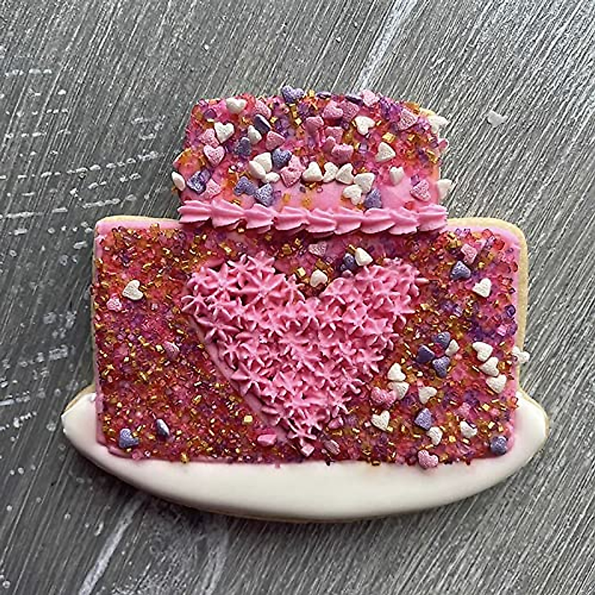 Cake Cookie Cutter, 4" Made in USA by Ann Clark