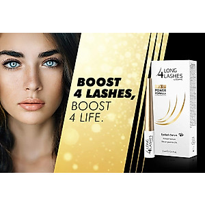 Long 4 Lashes by Oceanic Eyelash Enhancing Serum, 3 ml (Pack of 1)