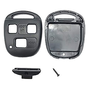 Replacement Key Fob Shell Case Fit for Lexus ES GS GX IS LS LX RX SC IS300 IS330 ES300 ES330 RX300 RX330 RX350 LX470 GS300 GS400 GS430 GX470 RX400h SC430 Keyless Entry Remote Car Key Fob Cover