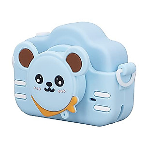 VGEBY Cartoon Children Camera Multilanguage Kids Digital Camera Cute Appearance Kids DV Camera Blue