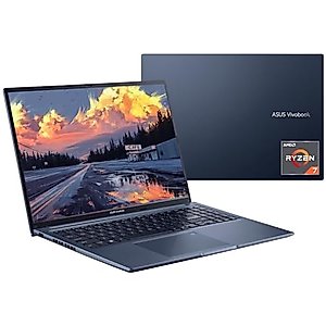 ASUS 2023 Newest Vivobook Laptop, 16" HD Display, AMD Ryzen 7 5800HS (8 core, Beats i7-1195G7), 12GB RAM, 512GB SSD, AMD Radeon Graphics, WiFi 6, Chiclet Keyboard, USB-A&C, Windows 11 Home