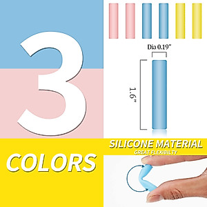 Hypermotion Reusable Straws Set, 10 Pack Different Size Stainless Steel Metal Drinking Straws with 6 Silicone Tips, 2 Smoothie Spoons, 2 Cleaning Brushes and Case, for 20~30 oz Tumbler