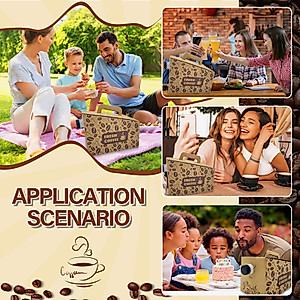 96 oz Disposable Coffee Box with Insulated Beverage Dispenser, Portable To-Go Carafe for Hot & Cold Drinks, Bulk Coffee Server for Catering, Events & Parties