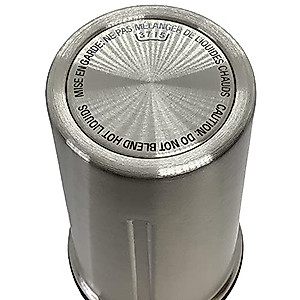 Genuine Ninja 24oz Stainless Steel Double-Wall Thermo Insulated Cup for Auto-IQ Blender, 2-Pack, Cup Only No Lid