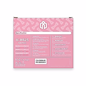 iClever Kids Headphones Cat Ear, LED Light Up, 85dBA Safe Volume, Stereo Sound Toddler Headphones for Travel School, Foldable 3.5mm Wired Kids Headphones for iPad Tablets, Meow Lollipop-Hot Pink