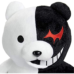 Werycos Plush 35cm 25cm Plush Black White Bear Anime Stuffed Plush Toy