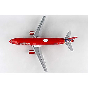 Daron FDNY Skymarks Jetblue A320 1/100 W/Wood Stand & Gear