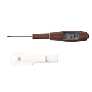 Mastrad Candy Thermometer Spatula: 2-in-1 Digital Thermospatula and Probe - Spatula with Built in Thermometer Probe for Precise Control of Candy, Jelly and Food Temperature (Up to 482 Degrees F)