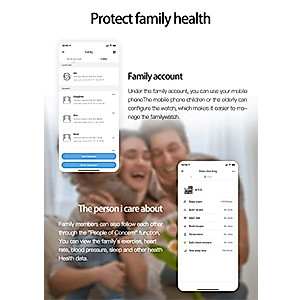 BJNAAL Smart Watch for Android Phones iOS Compatible, Watches for Men Women IP68 Waterproof Smart Watch Fitness Tracker with Blood Pressure/Sleep Monitor Step Counter Calories Burned, Smartwatch Grey