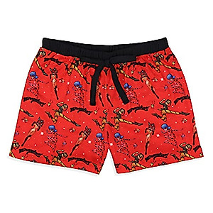 INTIMO Miraculous: Tales of Ladybug & Cat Noir Girls' Sleep Pajama Set Shorts (6/6X)