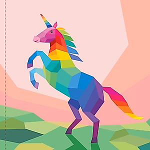 Paint by Sticker Kids: Rainbows Everywhere!: Create 10 Pictures One Sticker at a Time!