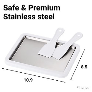 Berthan Premium Stainless Steel Rolled Ice Cream Maker