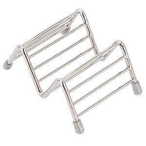 Aqur2020 304 Stainless Steel Taco Holder Corrosion Innovative Pancake Stand Tray for Kitchen Restaurant Suitable for Home Kitchens And Restaurants(1#)