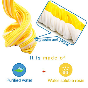 9 Pack Dual Color Butter Slime Kit,Super Soft and Non-Sticky Christmas Stocking Fillers,Cute and Cheap Bought as a Gift.DIY Slime Kit for Girls Boys, Kids Party Favors Slime Putty Toy