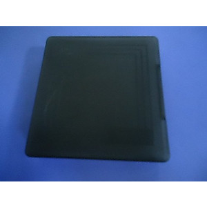 10 (TEN) - 3.5" FLOPPY PC MAC DISK DISC STORAGE PORTABLE MINI CASE HOLDER - Holds 4 Floppy Disks / Diskettes - GREY