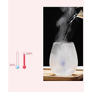 500ml Borosilicate Glass for Wine Plant 3D Animal Single Layer Cups (Flamingo)