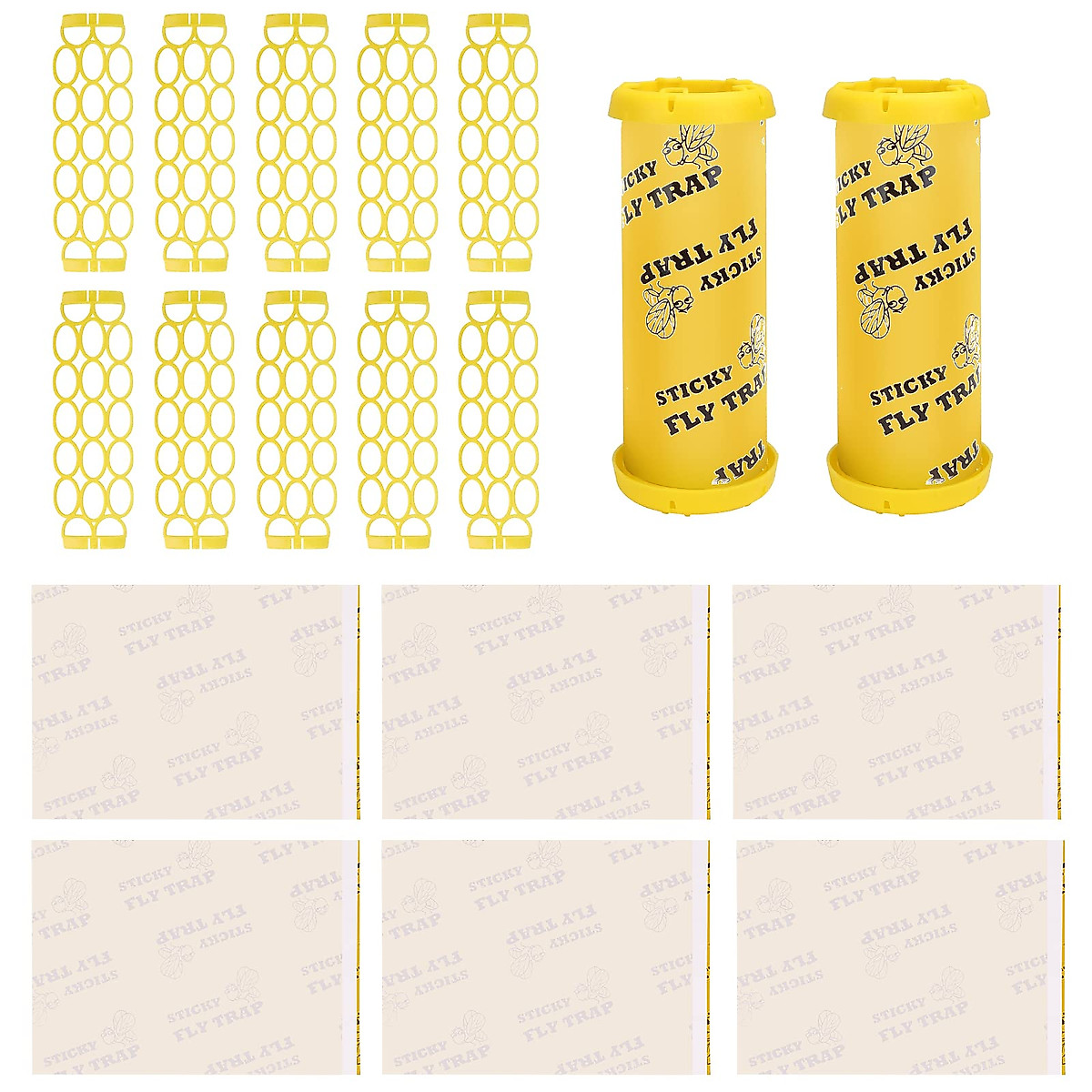 Wasp Trap Outdoor Hanging, Yellow Jacket Killer, Carpenter Bee Sticky Traps for Outside