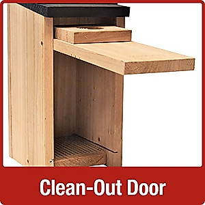 Nature's Way Bird Products CWH3 Cedar Bluebird Box House