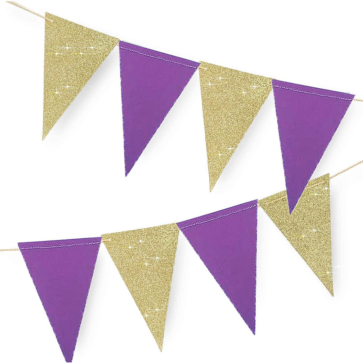 Purple Gold Graduation Party Supplies NYU Purple Gold Graduation Party Decorations 2023/Graduation Backdrop Purple Gold Grad Balloons/Photography Background for Class of 2023 Graduation