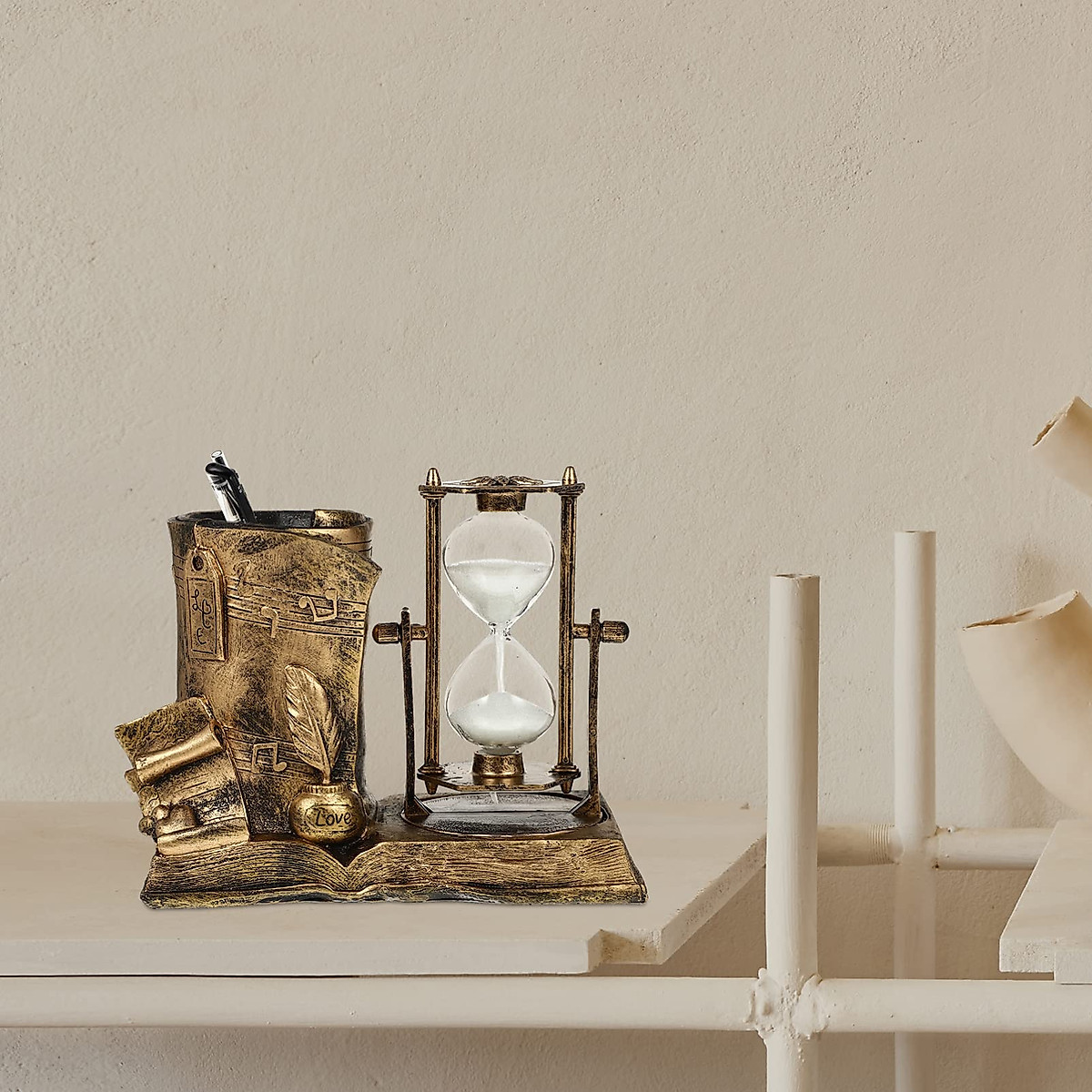 Vintage Hourglass Sand Timer - DESKTOP Decor