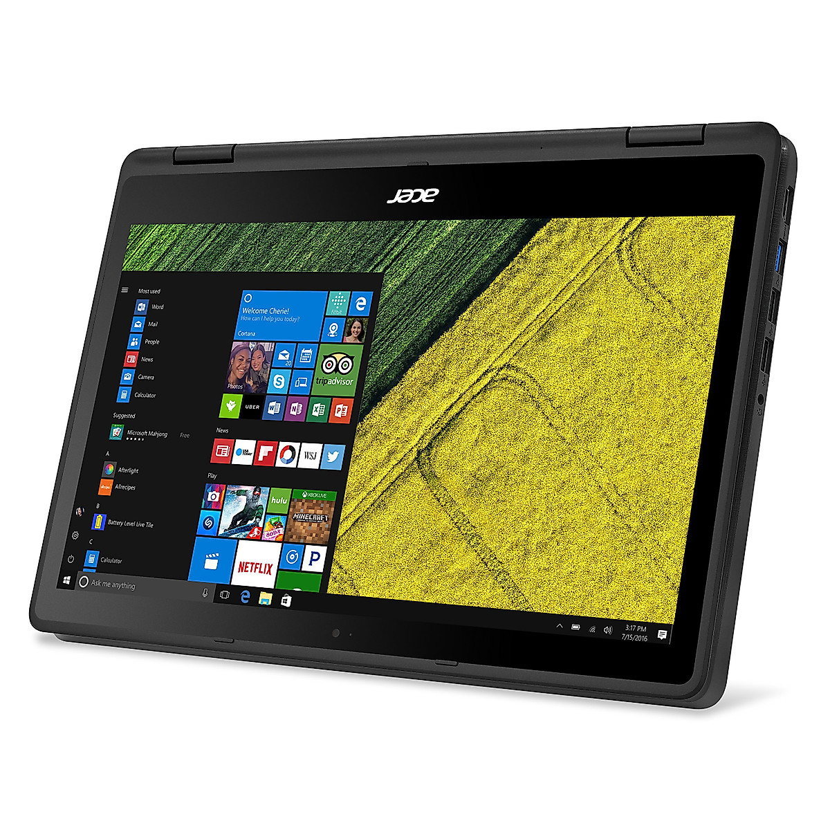 Acer Spin 5, 13.3" Full HD Touch, 7th Gen Intel Core i5, 8GB DDR4, 256GB SSD, Windows 10, Convertible, SP513-51-53FC