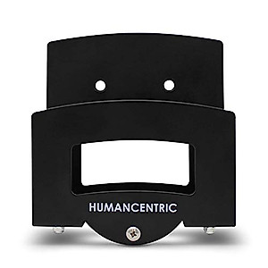 HumanCentric Cable Box Mount and Modem Mount | Adjustable Wall Mount for Small and Wide Devices Like Cable Boxes, Modems, DVD Players, Streaming Media Devices | Patented