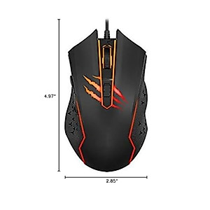 Gaming Mouse MS1027 800-2400 DPI Ergonomic Gaming Mouse