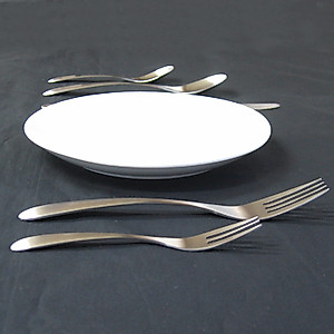 Nagao NT-5 Dinner Cutlery Set, 10-Piece Stainless Steel, Made in Japan