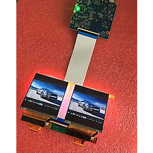 Lysee Mobile Phone LCD Screens - 2.9 inch 1440x1440 dual screen LCD display panel MIPI to HDMI controller board LS029B3SX02 for 3D VR Glasses headset - (Color: 2pcs lcd with board)