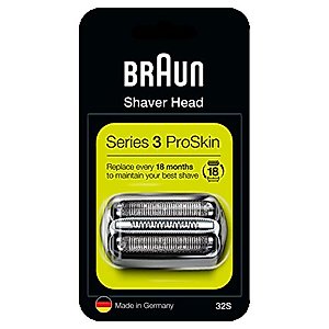 Replacement Heads by Braun Series 3 32S Cassette