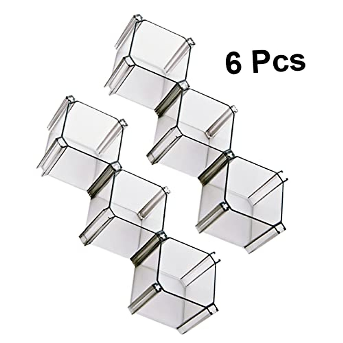 Zerodeko Desk Drawer 12 Pcs Plastic Organizer Box Underwears Storage Box Desk Storage Holder Desk Storage Box Storage Container Bra Sock Travel Grey Partition Socks Storage Container