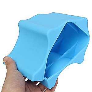 Xiaolanwelc@ Creative Fridge Can Beer Wine Bottle Rack Storage Box Organizer Holder Silicone Mat Stacking Tidy Tool Kitchen Gadgets Bar Tools