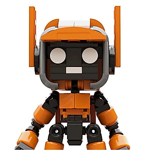 Longshop K-VRC Love Death and Robot Model Building Blocks Toy Creativity Animation Smart Future Robot Bricks Cat Figures Kids Gift