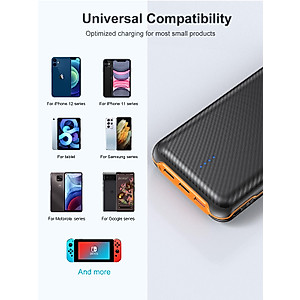 RETMSR Portable Charger, Power Bank 30000mAh Battery Pack with 22.5W Fast Charging, 4 Outputs External Charger PD 20W USB C for iPhone, Samsung, Pad Mini, and More