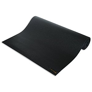 Black Extra Thick Yoga and Pilates Mat