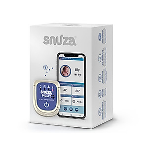 PICO 2 by SNUZA - Breathing & Sleep Baby Monitor. Smart Phone App or as Stand Alone Unit. Track Abdominal Motion, Body Position and Skin Temperature. Alarm and Wake-Up Vibration for Safer Sleeping.