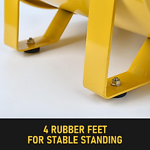 YRWTO High Velocity 12 Inch Air Mover Blower Fan, Portable Ventilation Fan for Cooling, Ventilating, Drying Wet Areas, Blows 3900 m3/h Fumes, Odors at Commercial Sites