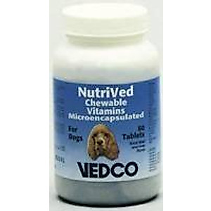 Vedco NutriVed Chewable Vitamins 60 Tablets for Dogs