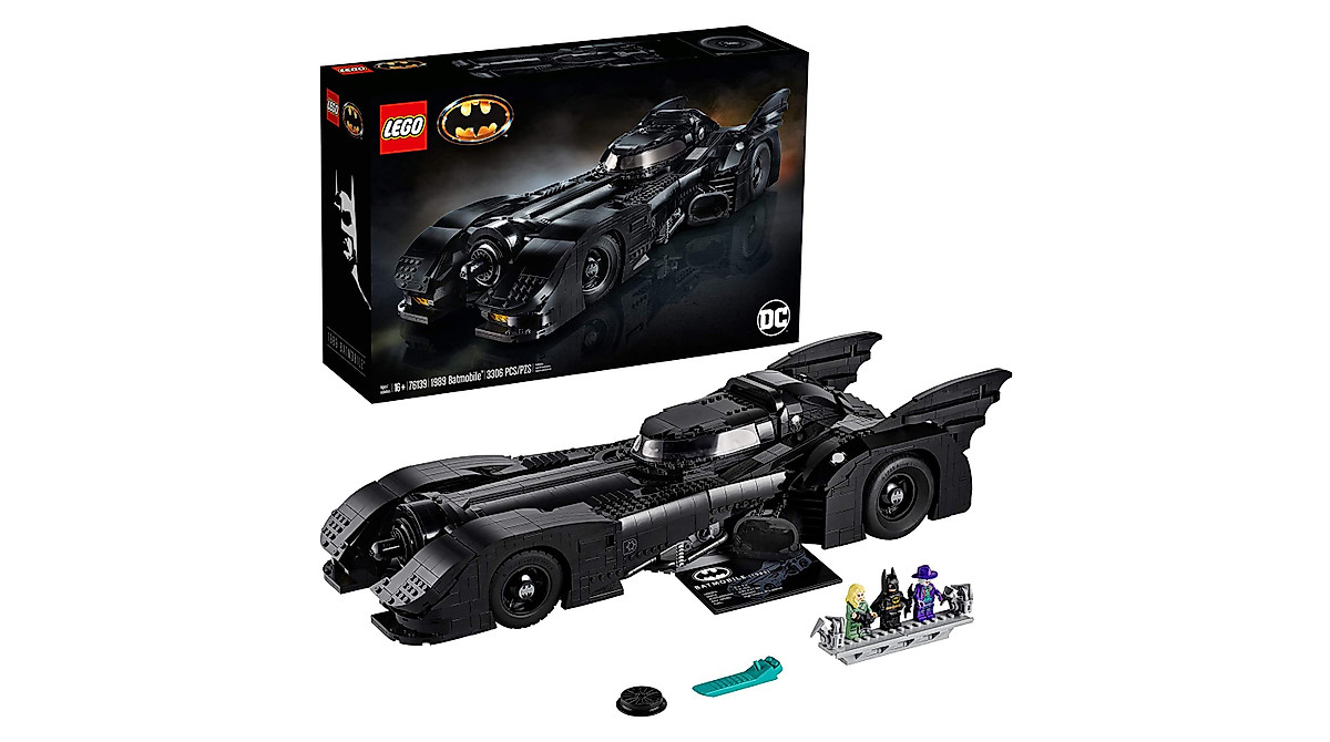 LEGO DC Batman 1989 Batmobile Set — Build Iconic Superhero Car